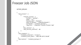 OpenStack DRaaS - Freezer - 101 | PDF | Operating Systems | Computer ...
