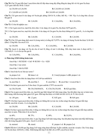 Bt thơm ancol- phenol1819 | DOCX