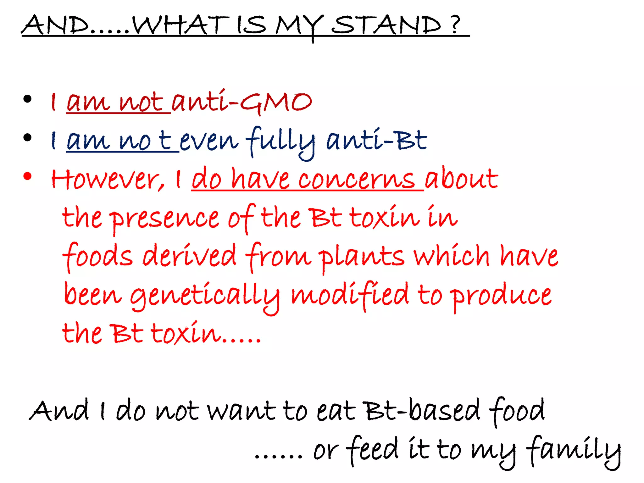 Bt Toxin Science - Everything You Want to Know about, "WHY It's Not ...