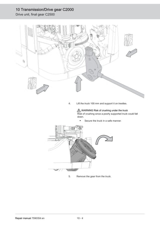 Bt toyota swe140 s electric stacker truck service repair manual | PDF ...