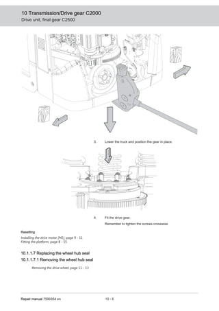 Bt toyota swe140 s electric stacker truck service repair manual | PDF