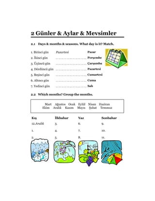 Turkish Words and Phrases 1 for beginners | PDF