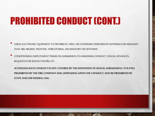 Btvfc harassment | PPT