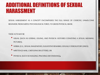 Btvfc harassment | PPT
