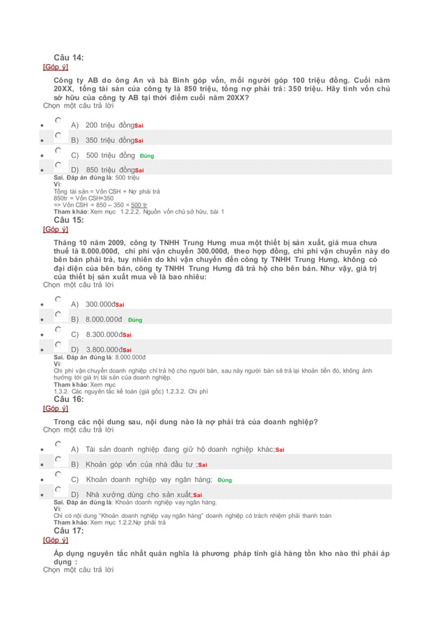 ACC202 - NLKT - Btvn | DOCX