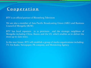 Btv presentation eng | PPT