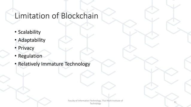Blockchain Technology - Week 2 - Blockchain Terminologies | PPT
