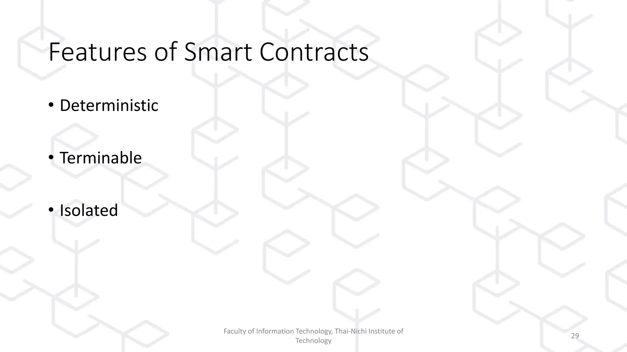 Blockchain Technology - Week 4 - Hyperledger and Smart Contracts | PPT