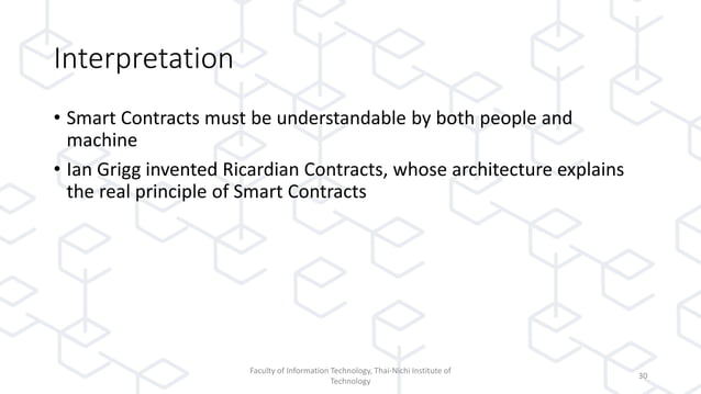 Blockchain Technology - Week 4 - Hyperledger and Smart Contracts | PPT