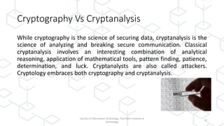 Blockchain Technology - Week 5 - Cryptography and Steganography | PPT