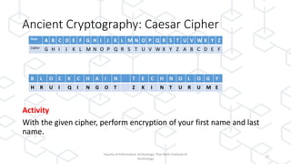 Blockchain Technology - Week 5 - Cryptography and Steganography | PDF