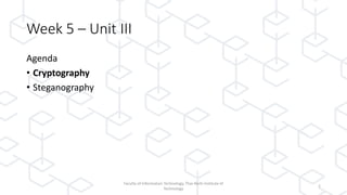 Blockchain Technology - Week 5 - Cryptography and Steganography | PDF