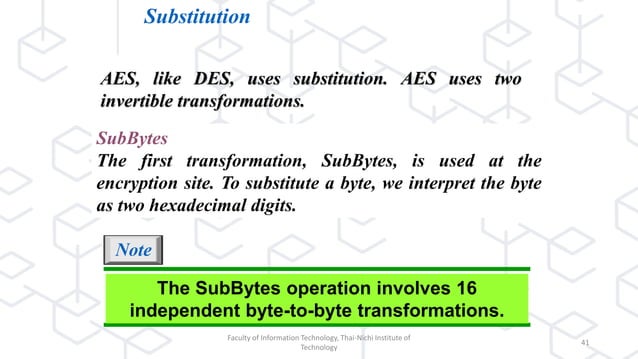 Blockchain Technology - Week 9 - Blockciphers | PPT
