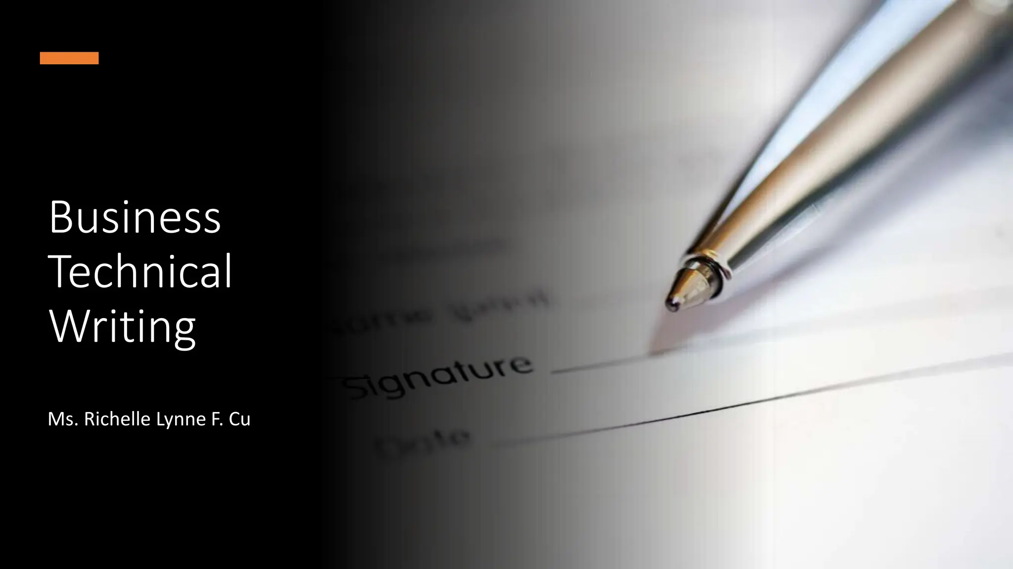 Business Technical Writing Topic FEASIBILITY STUDY.pptx Business Technical Writing Topic FEASIBILITY STUDY.pptx