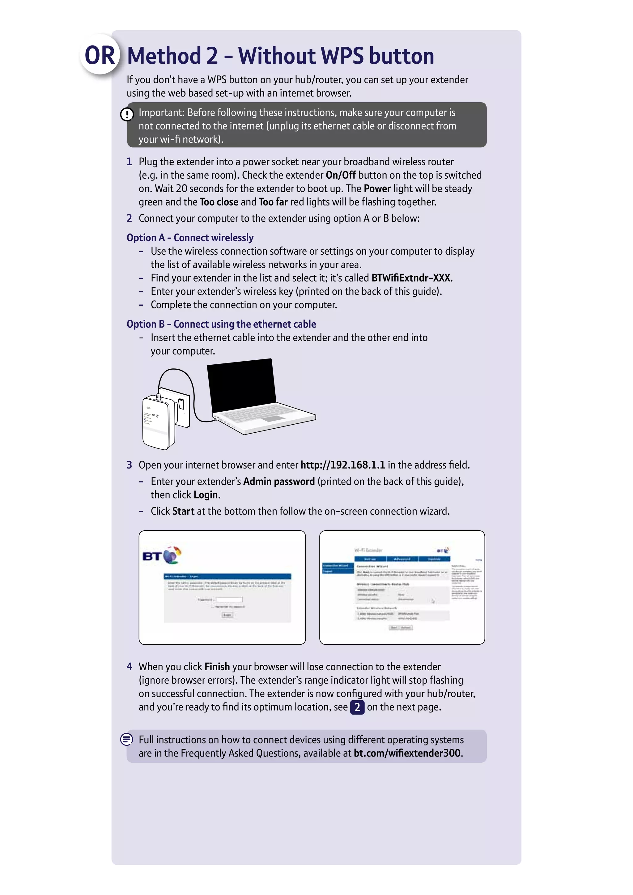 BT Wi-Fi Extender 300 | PDF