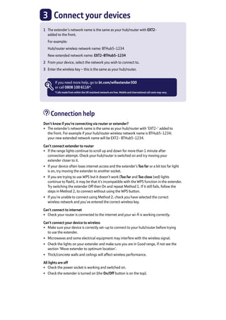 BT Wi-Fi Extender 300 | PDF
