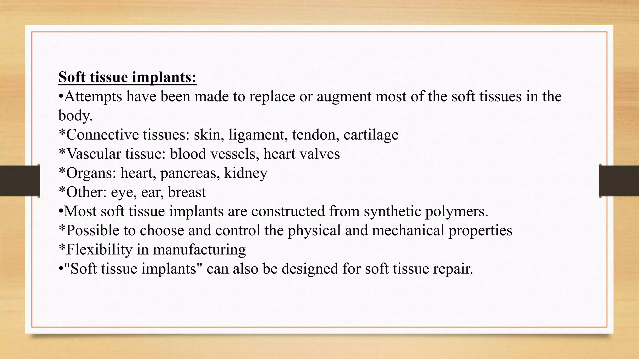 Medical Textile (implantable) | PPTX