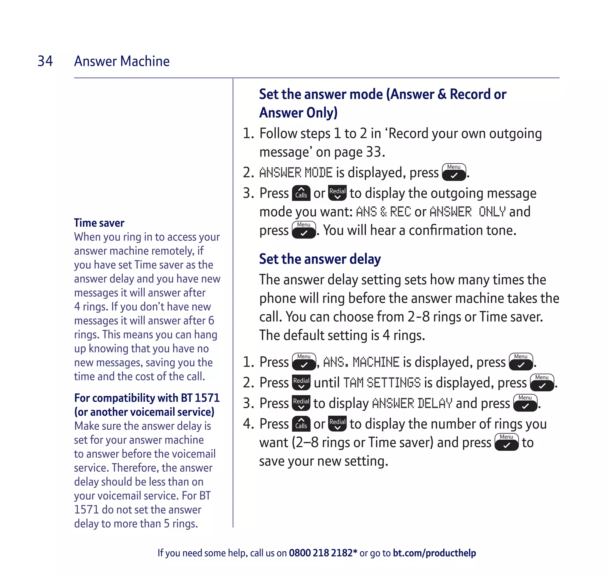 BT XD56 Digital Cordless Phone User Guide | PDF