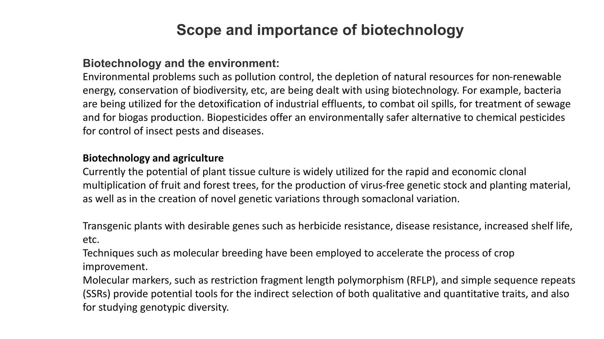 Biotechnology and its history and scope.pptx | Biotech and Biomedical ...
