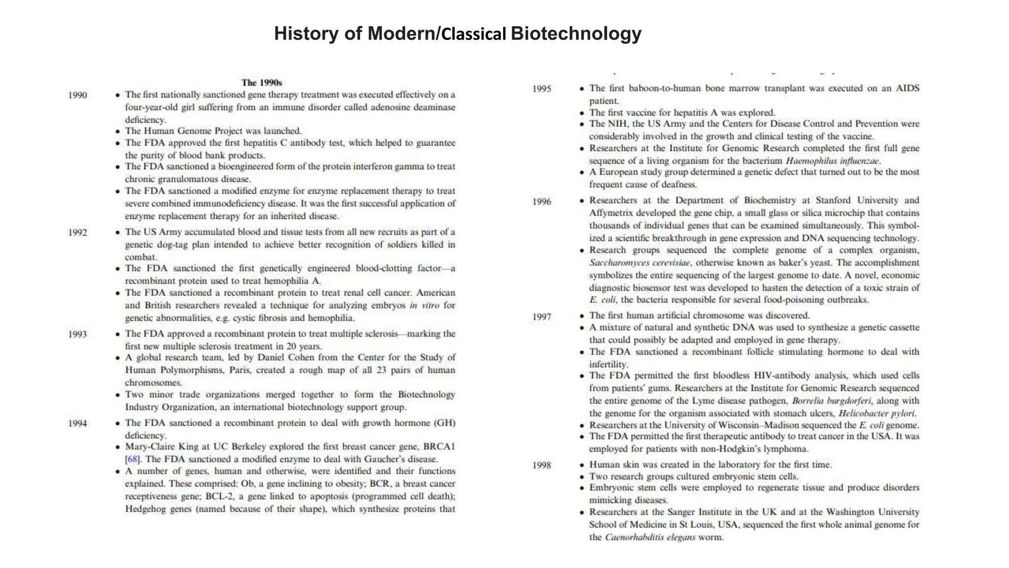 Biotechnology and its history and scope.pptx | Biotech and Biomedical ...
