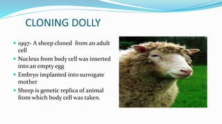 applications of genetic engineering | PPTX