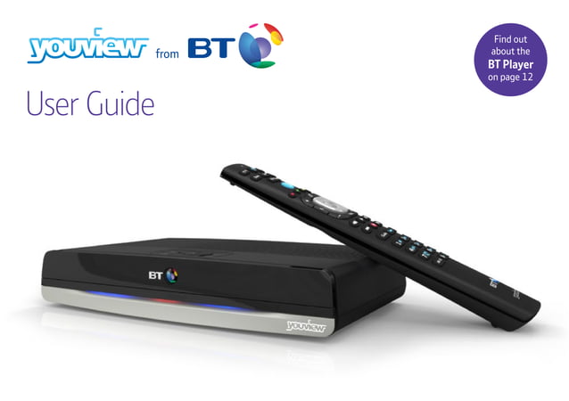 BT Youview Plus Set Top Box User Guide | PDF | History | Genres