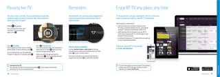 BT Youview Plus Set Top Box User Guide | PDF