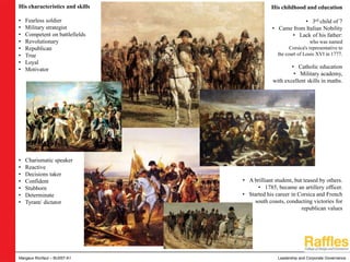 Historical leader - Napoleon Bonaparte | PPTX