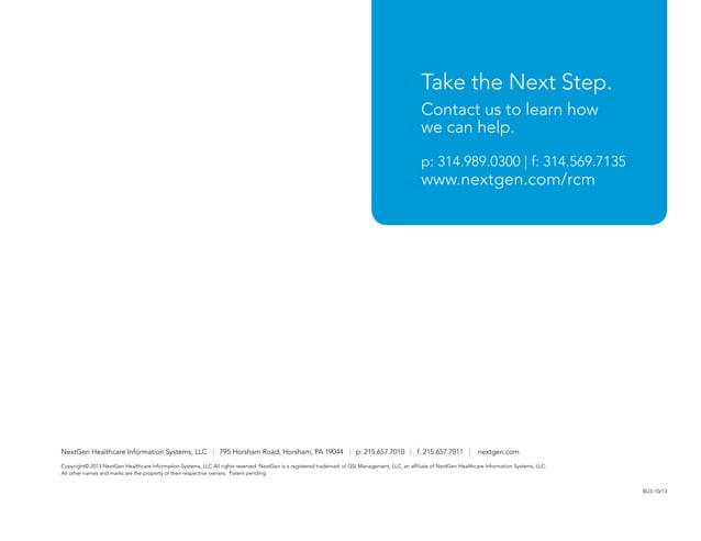NextGen RCM Solutions | PPT