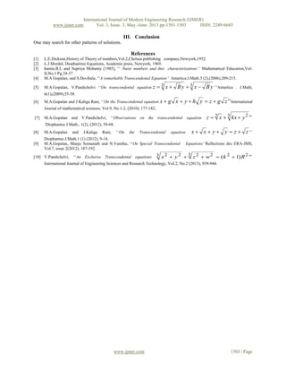 On The Transcendental Equation | PDF