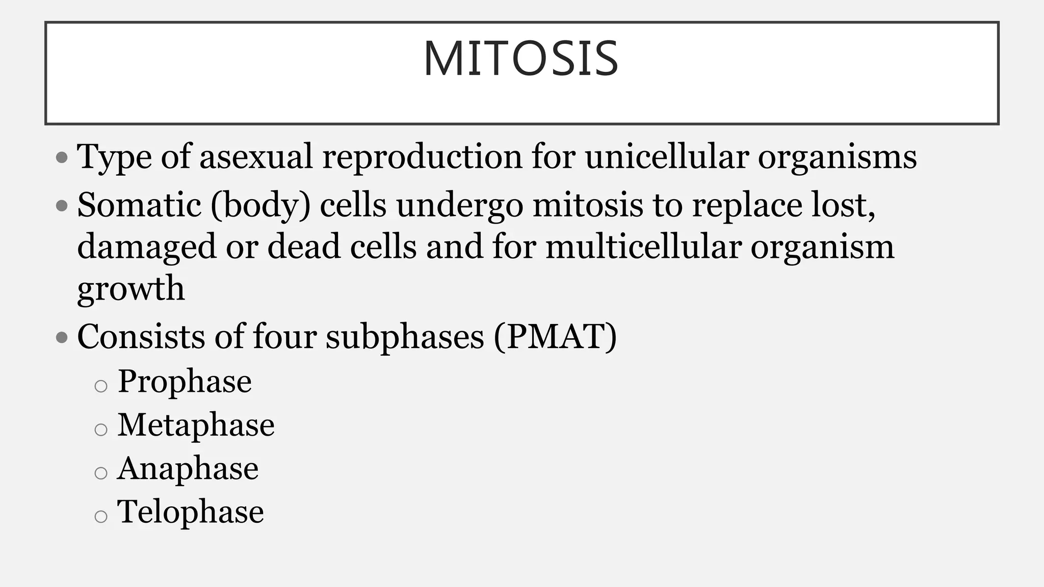 BU4.2 Cell Cycle & Mitosis | PPTX