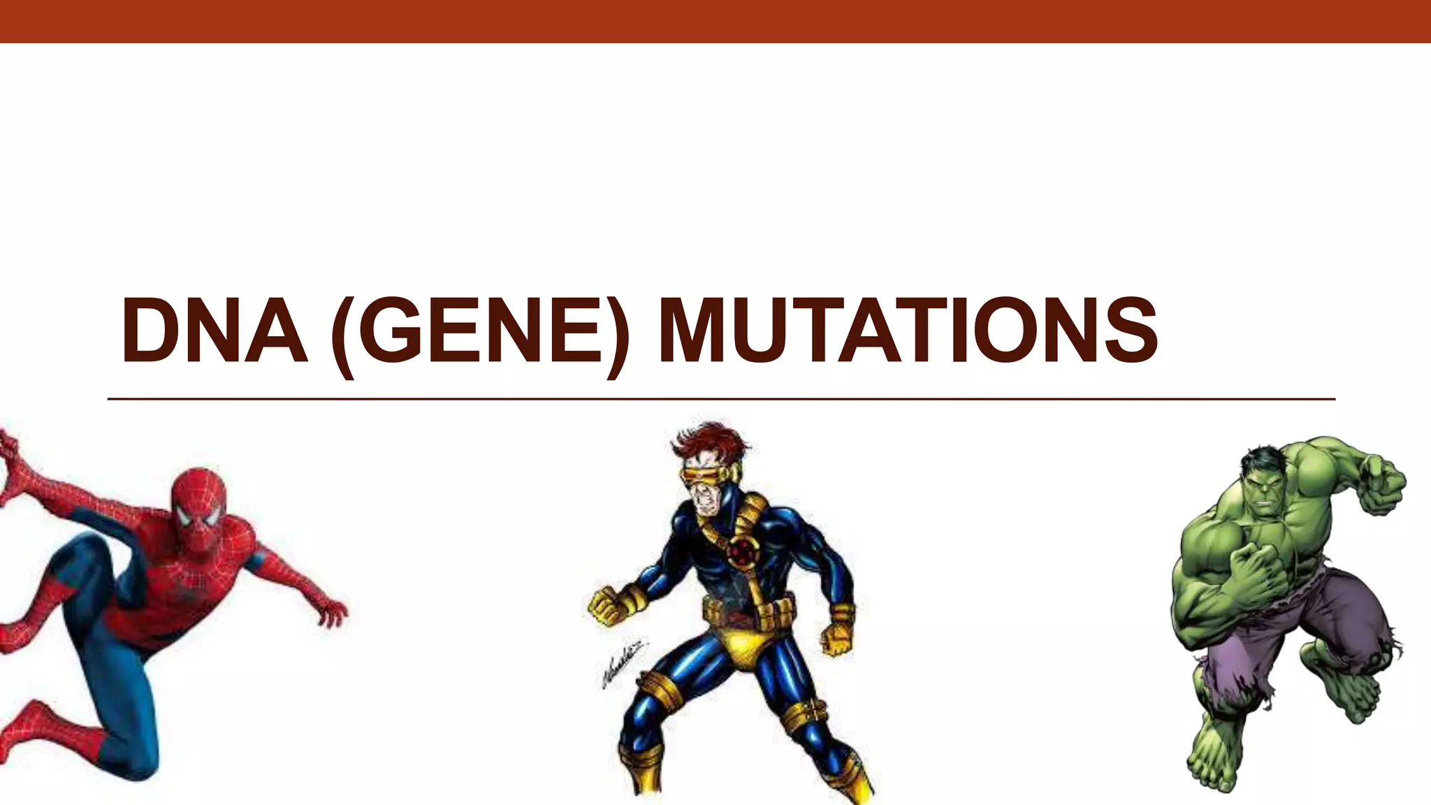 BU5.4 DNA (Gene) Mutations | PPT