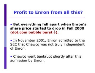 ENRON PPT | PDF