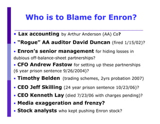 ENRON PPT | PPT