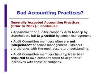 ENRON PPT | PDF