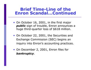 ENRON PPT | PDF
