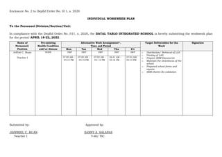 SANAYSAY SA BUHAY | DOCX