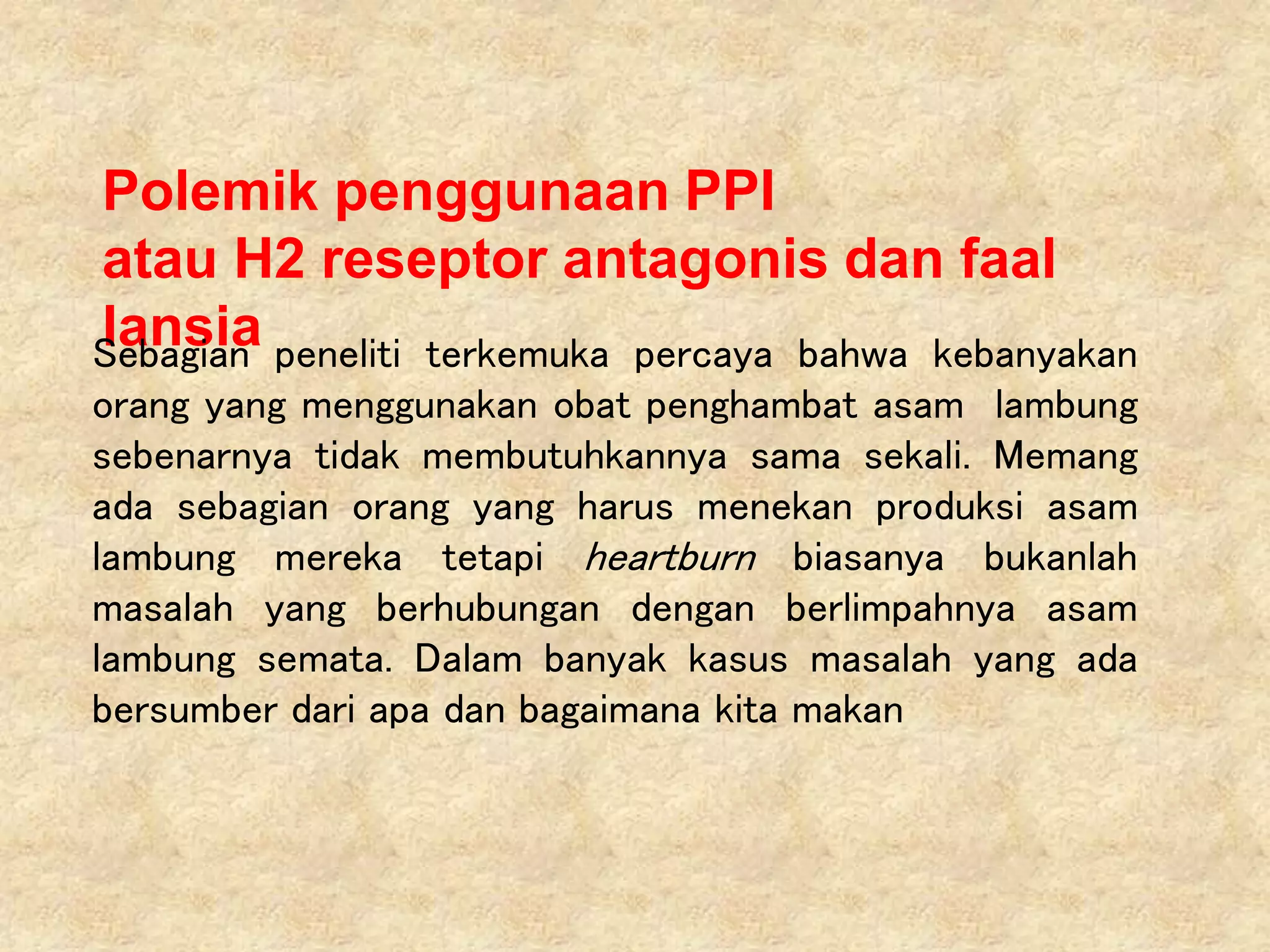 Buang antasida | PPTX