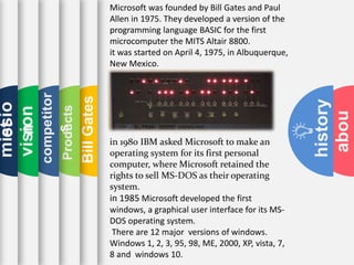 Microsoft presentation | PPT