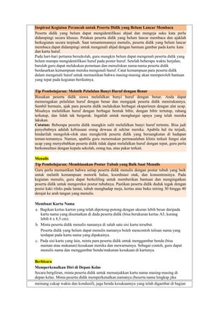 Modul Ajar modifikasi dengan materi Huruf B | DOCX