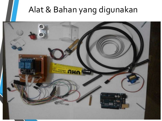 Prototype Alat Penyiram Tanaman Otomatis dan Pengontrol Level Air den… Prototype Alat Penyiram Tanaman Otomatis dan Pengontrol Level Air den…