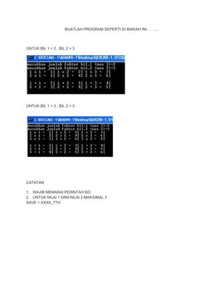 Contoh Soal Do loop | PDF