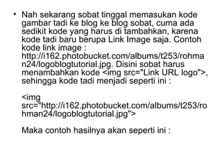 Buat logo dan image button | PPT