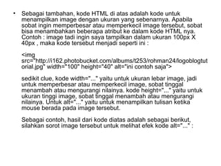 Buat logo dan image button | PPT