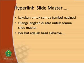 Tips membuat slide master(Template) | PPT