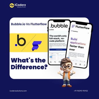 Difference Between Bubble and FlutterFlow | PDF