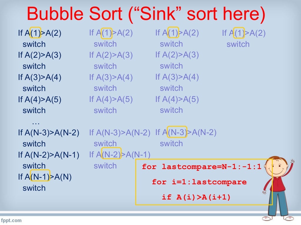 Bubble and-merge-sort
