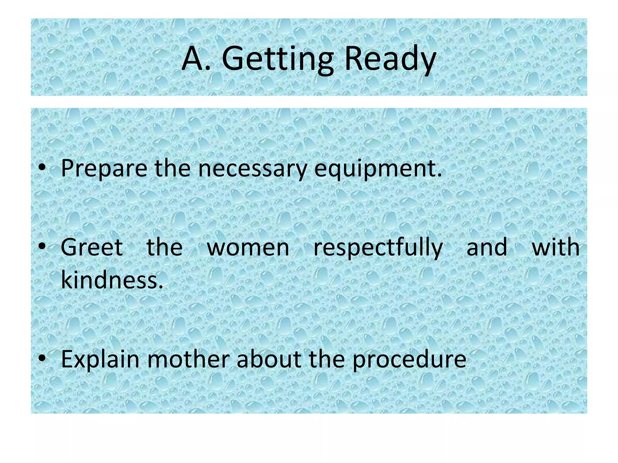 Postnatal Mother Examination - BUBBLE-HE | PPTX