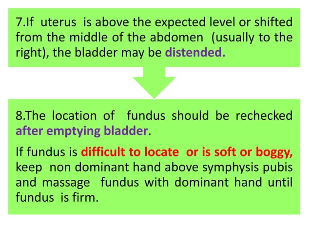 Postnatal Mother Examination - BUBBLE-HE | PPTX