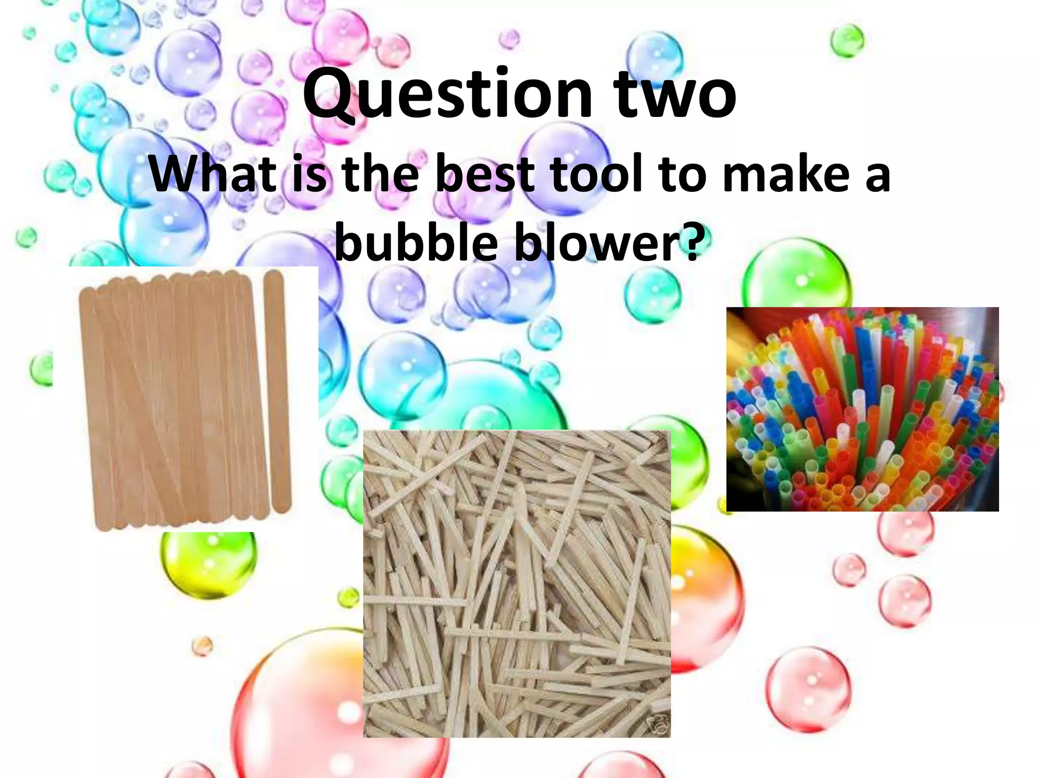 Bubble blower challenge game | PPTX